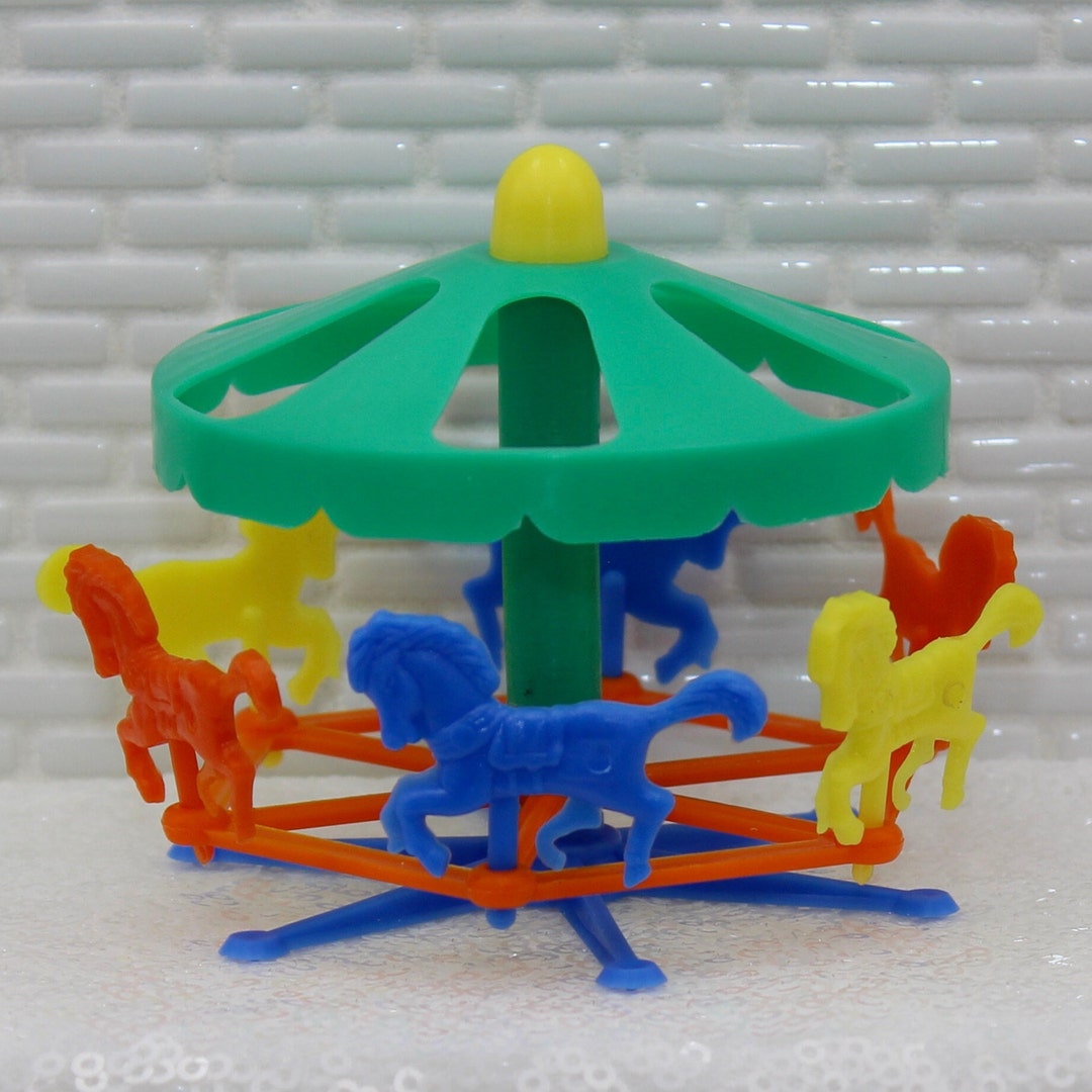Merry-go-round Cake Topper - Merry-go-round Craft Supplies, Merry-go ...