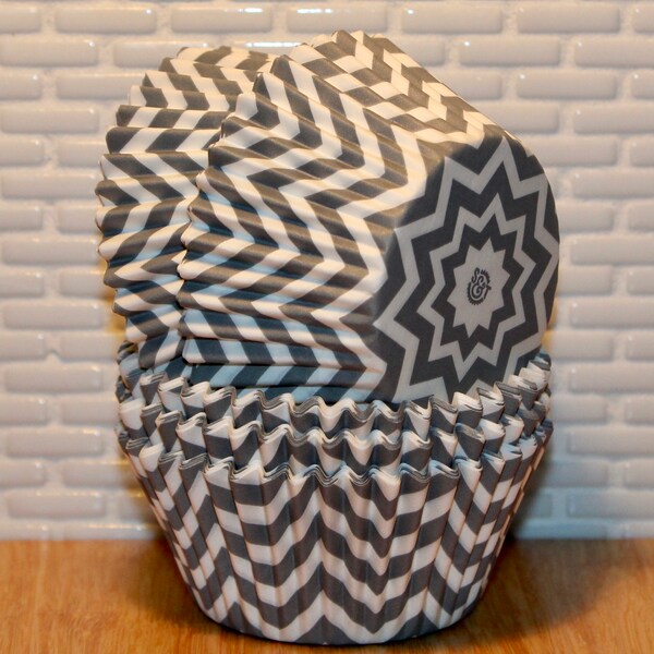Chevron Cupcake - Etsy