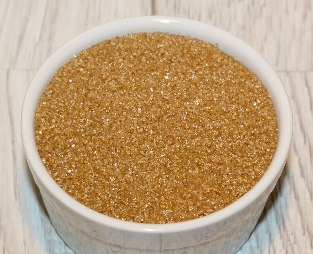 Elegant Gold Sanding Sugar 4 Oz Gold Sanding Sugar Gold - Etsy