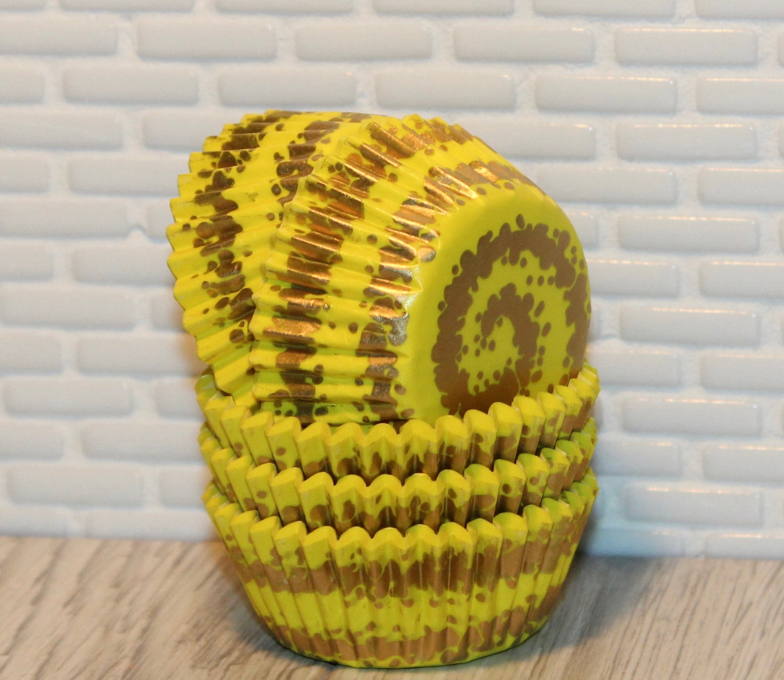 Mini Gold Swirl Glassine Candy Cup Assortment qty 50 Mini | Etsy