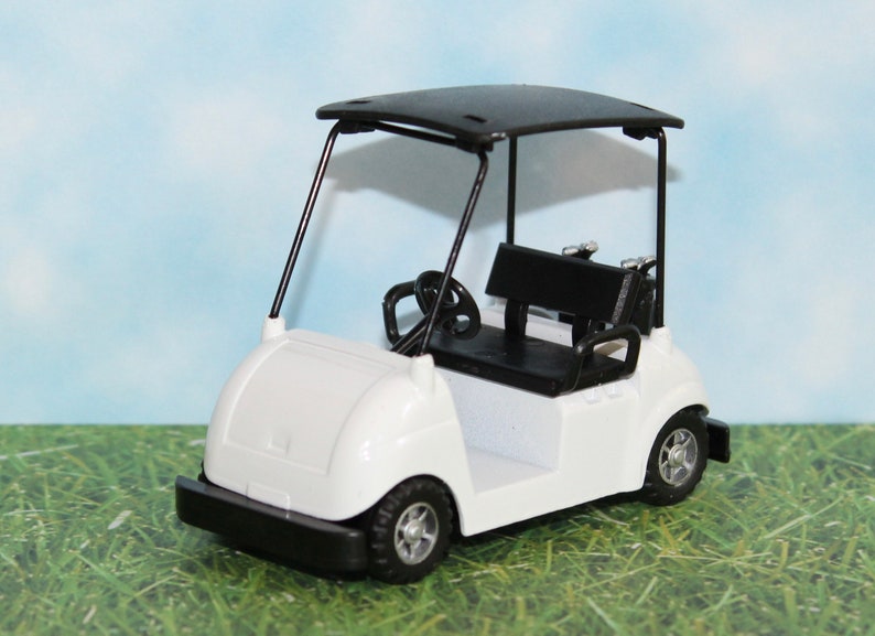 Golf Cart Cake Topper diecast Golf Cart Cake Decoration - Etsy