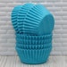 Turquoise Cupcake Liners (qty 45) Turquoise Baking Cups, Turquoise ...