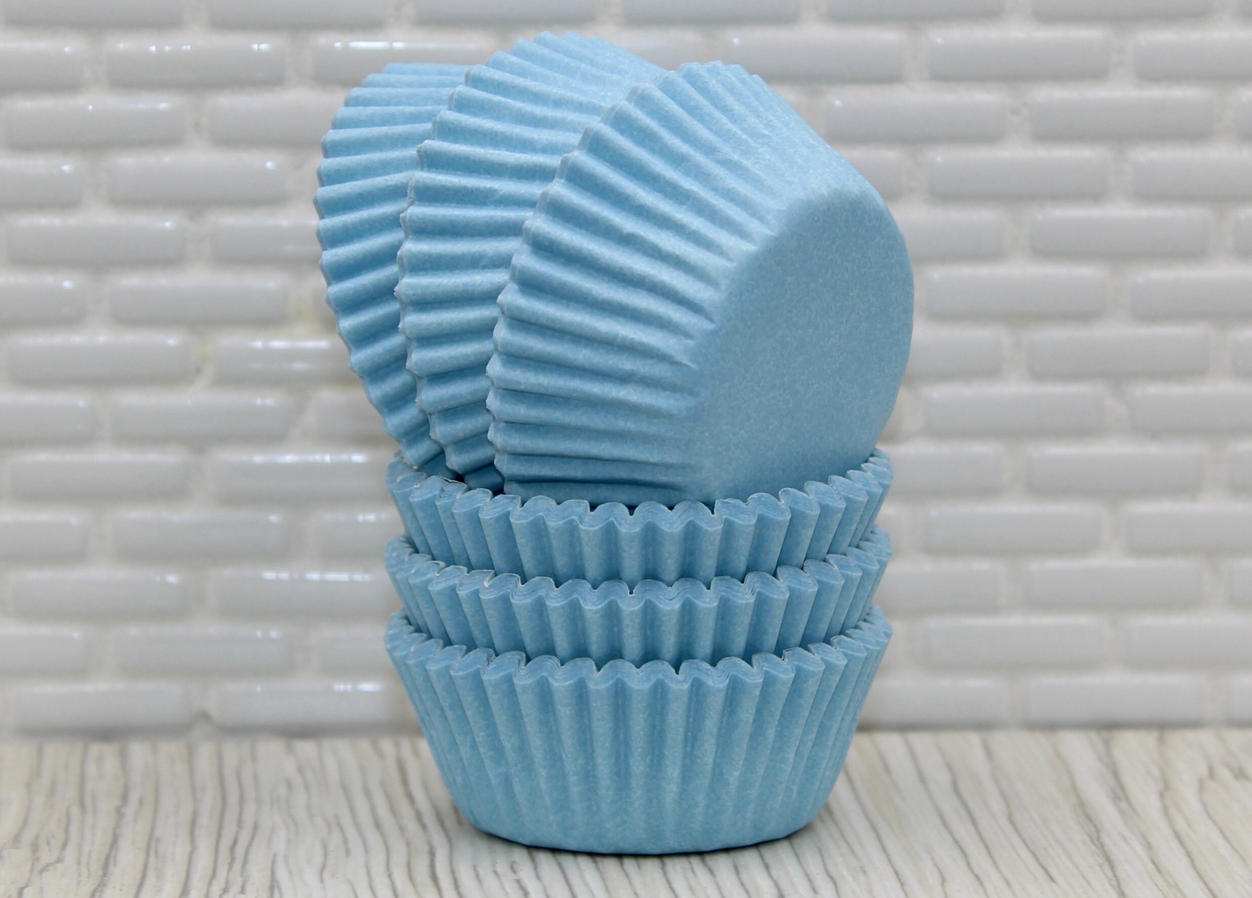Blue Camouflage Cupcake Liners