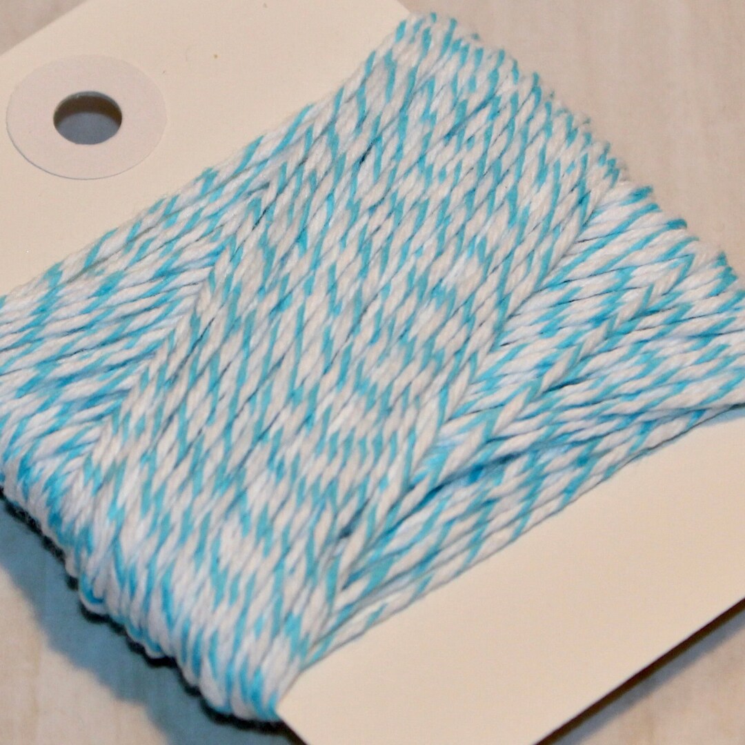 Aqua Divine Twine (5 Yds, 10 Yds or 15 Yds) Aqua Bakers Twine, Aqua ...