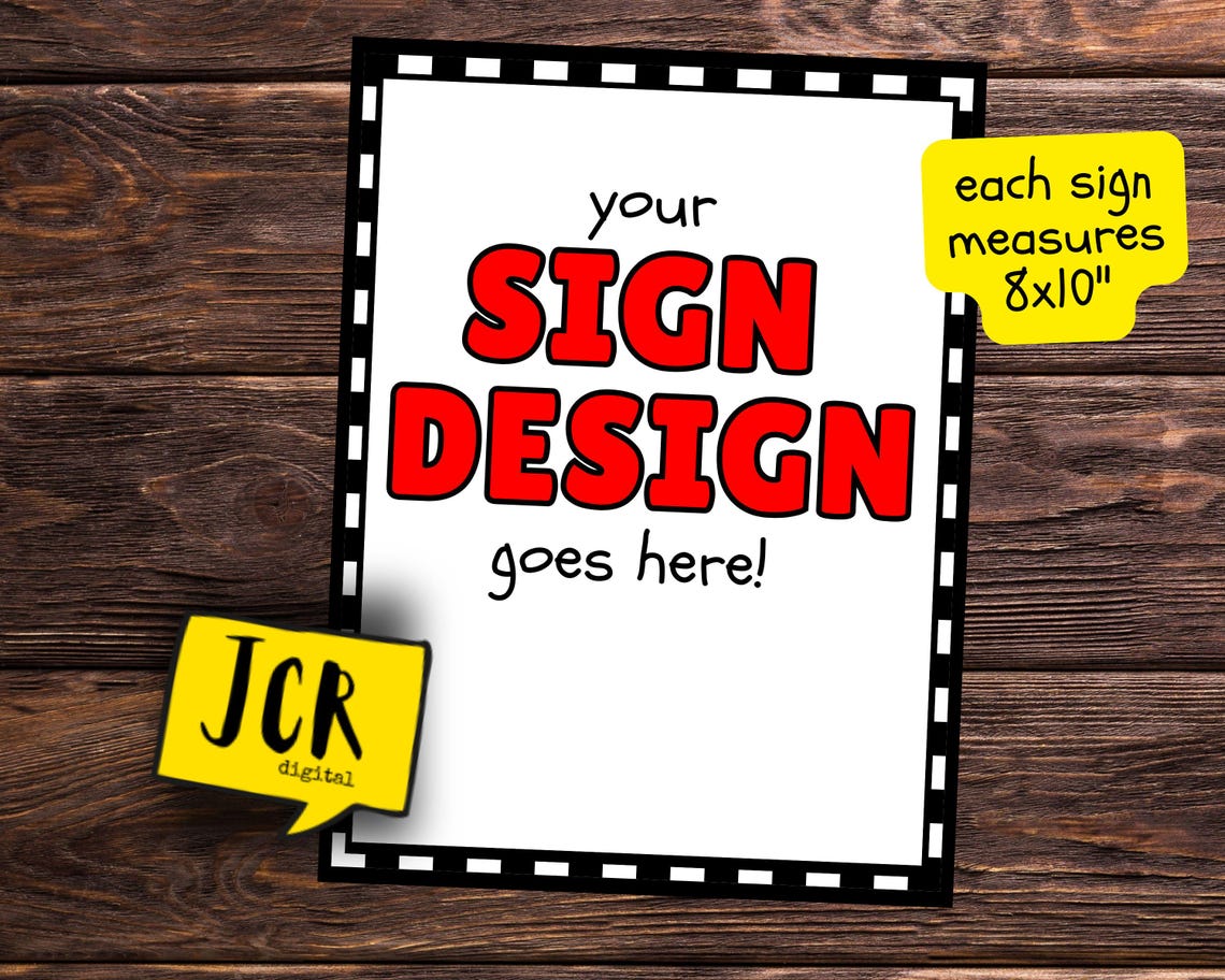 Pickle Appreciation Sign: Printable (PDF) - Etsy