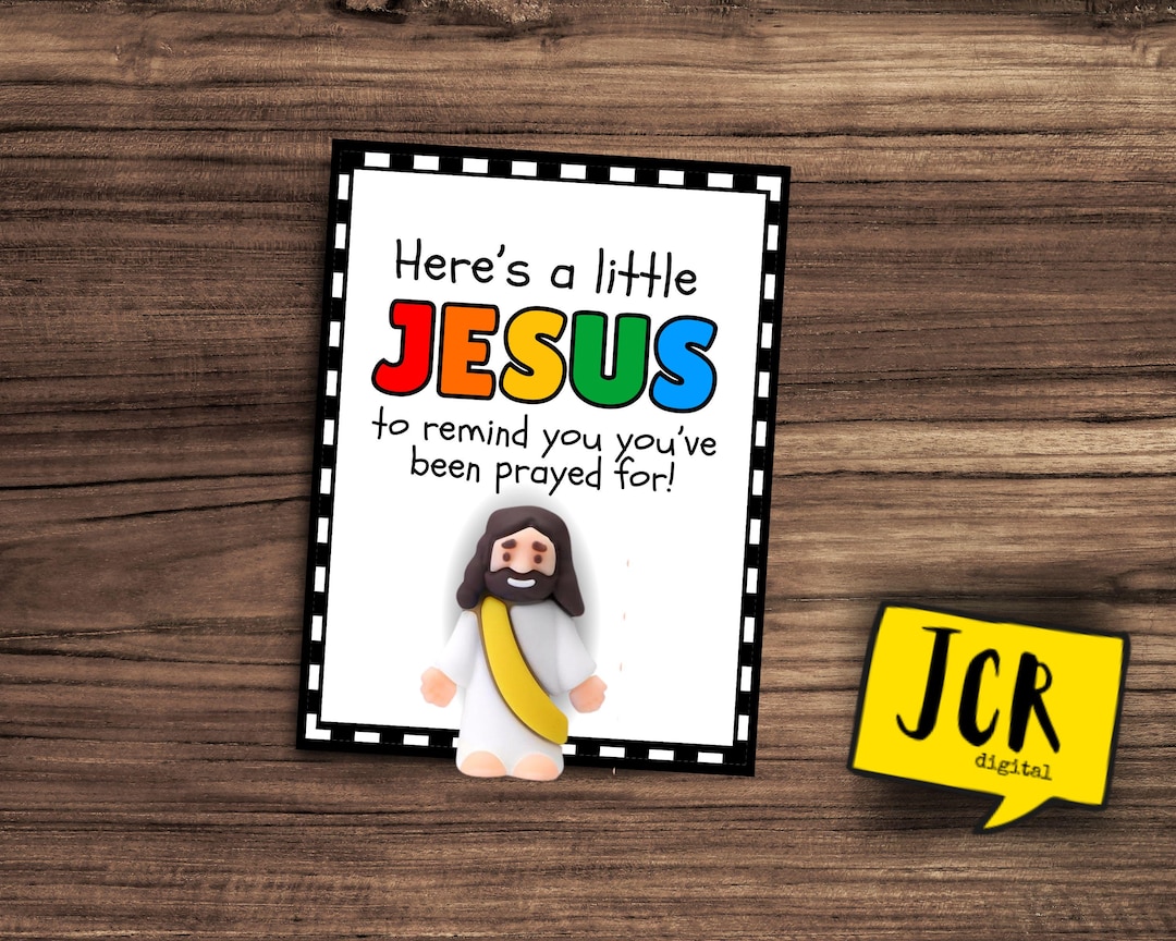 Little Jesus Gift Tags: Christian Printable (PDF) - Etsy