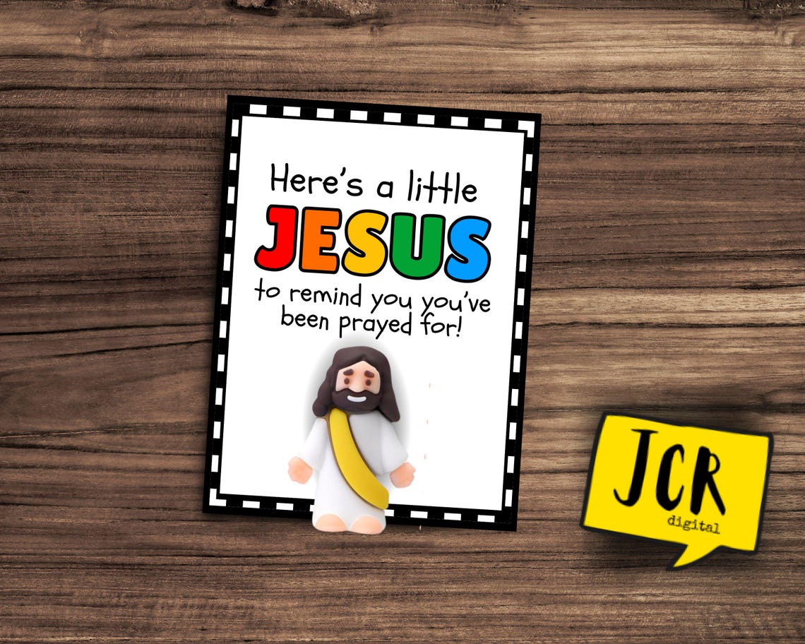 Little Jesus Gift Tags: Christian Printable (PDF) - Etsy