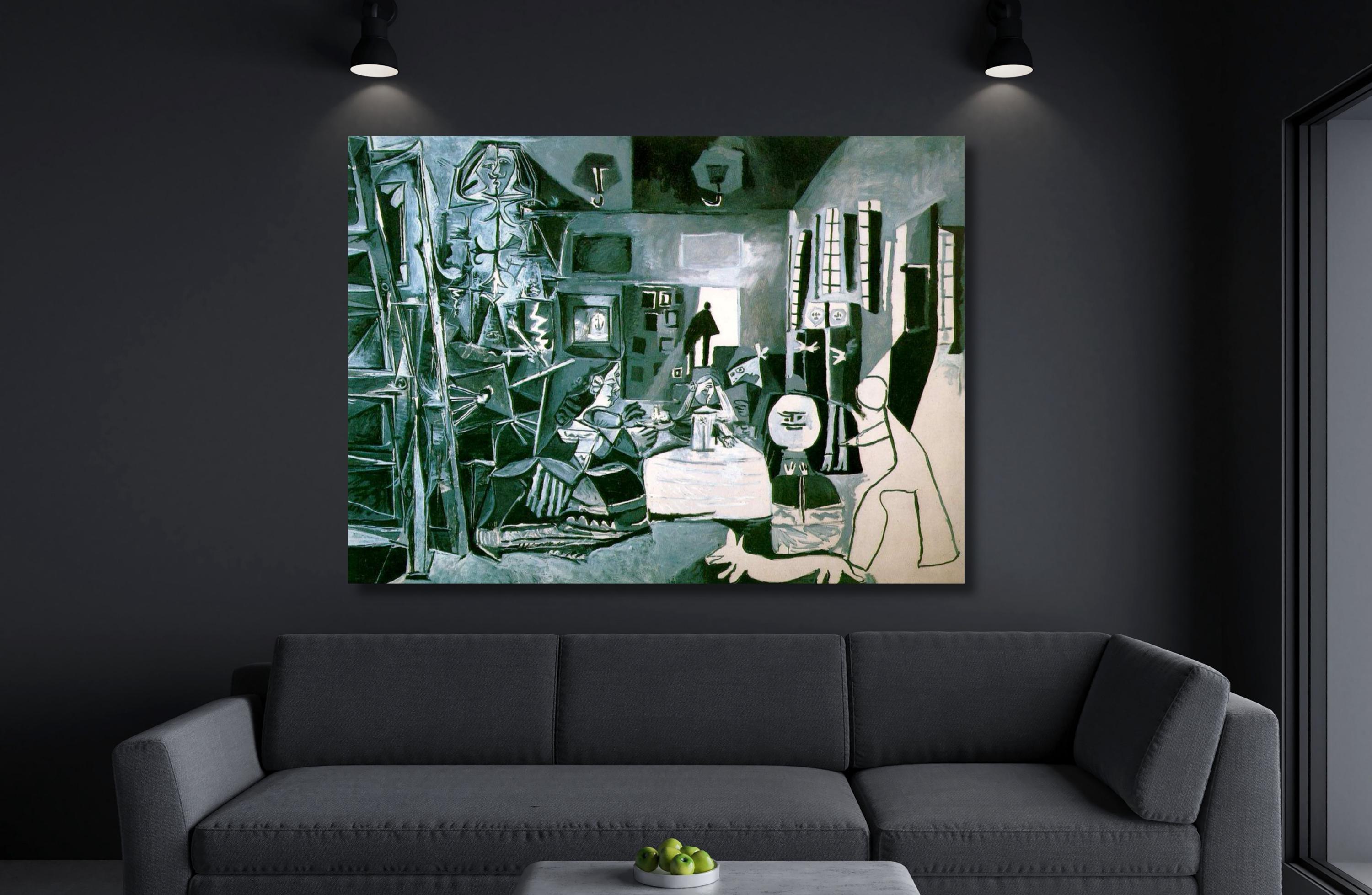 Pablo Picasso Las Meninas Velazquez Canvas Art,picasso Poster Print ...