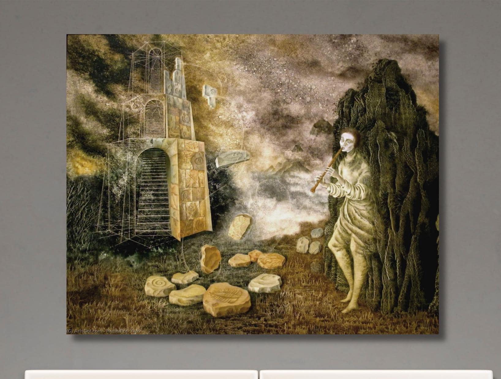 Remedios Varo Canvas,cat Paradise by Remedios Varo Fine Print,varo ...