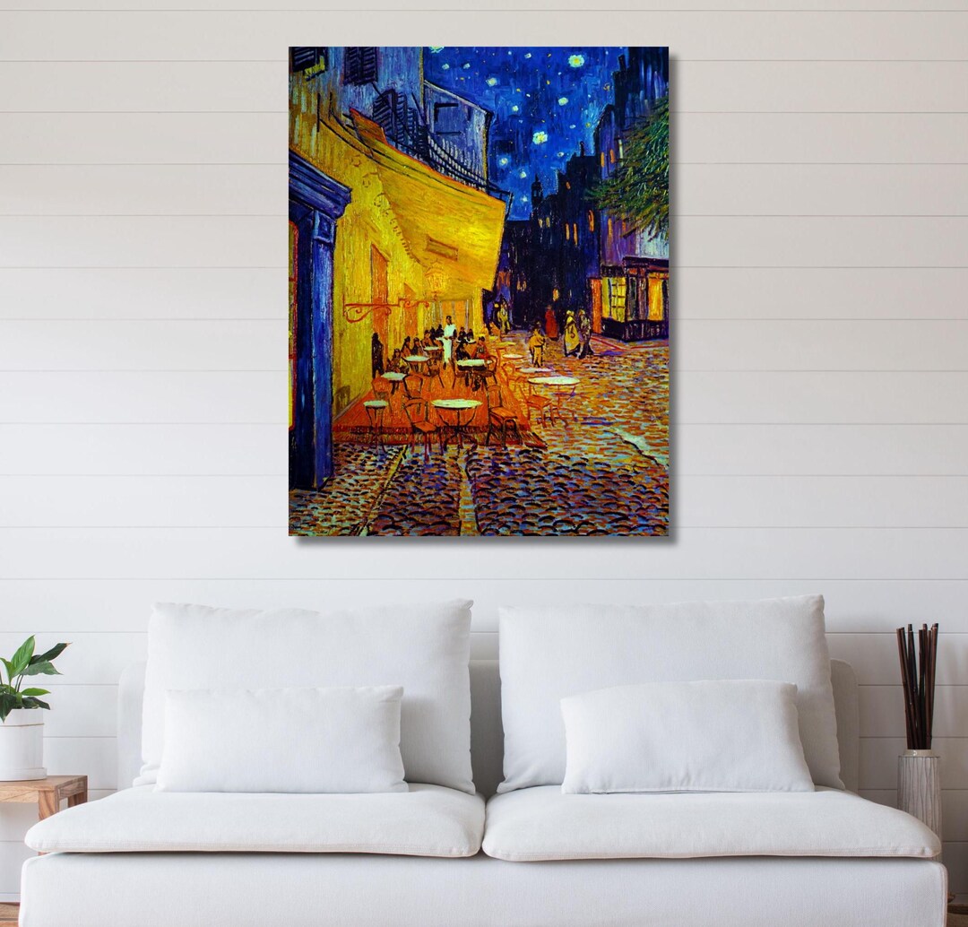 Van Gogh Print,night Terrace Van Gogh Poster, Café Wall Art, Cafe Decor ...