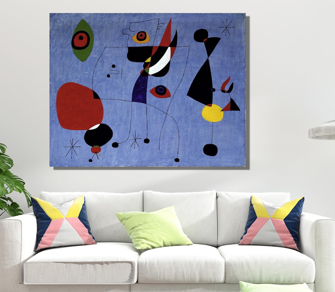 Joan Miró Abstract Surrealism Art, Miro Poster,joan Miro Canvas Wall ...