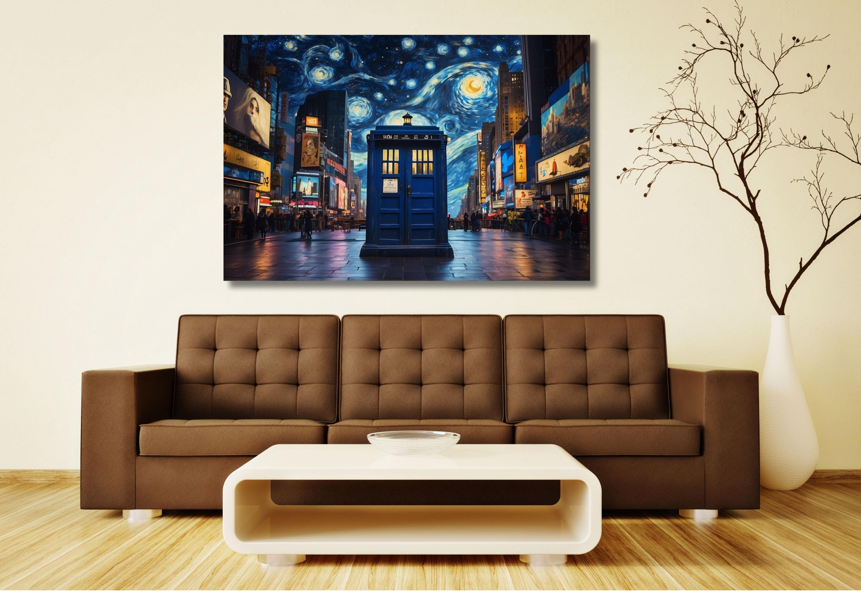 Doctor Who Tardis Box Times Square Canvas New York Art Wall Art Box ...