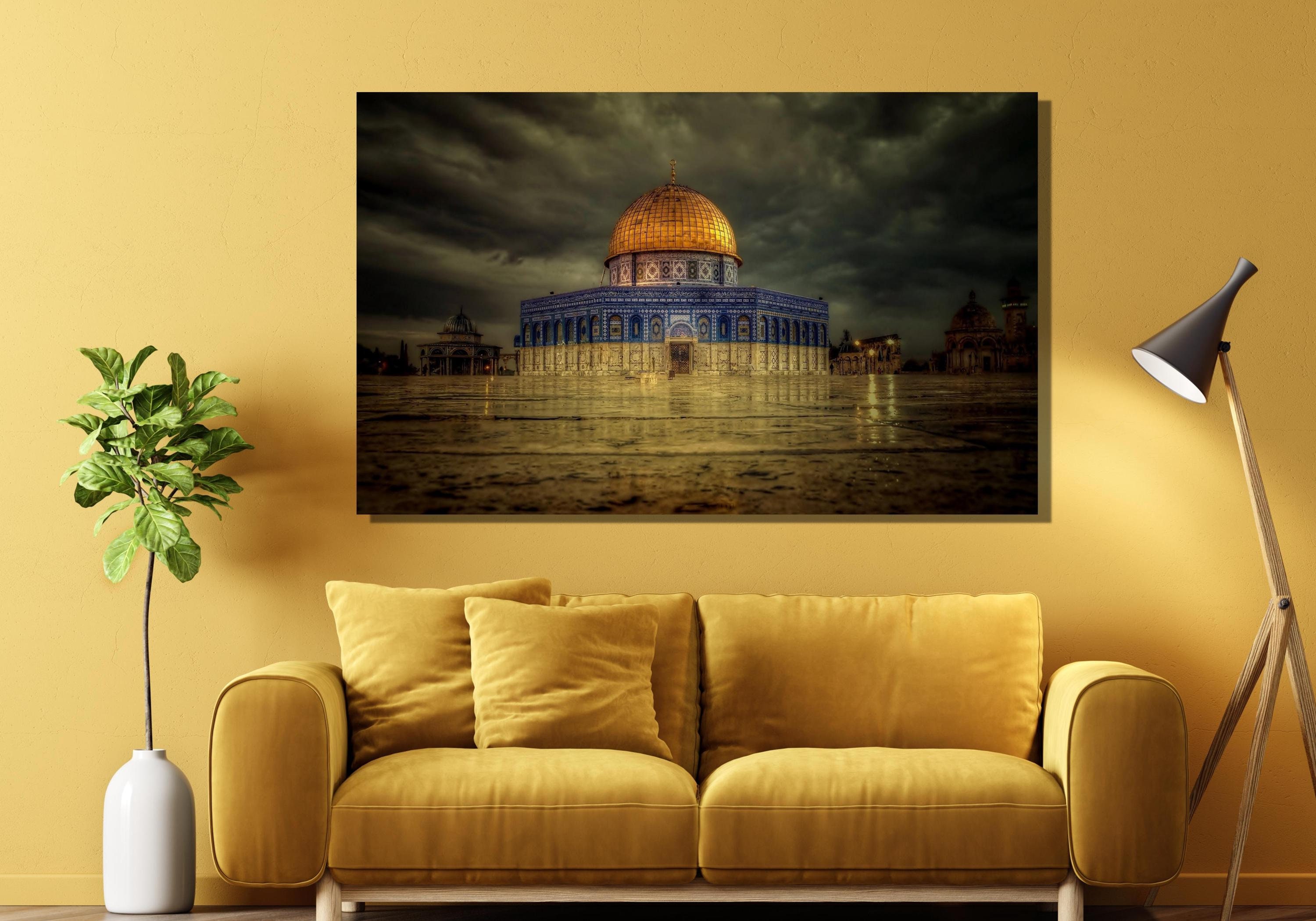 Masjid Al-aqsa Poster, Masjid Al-aqsa Wall Art, Gift for a Muslim ...