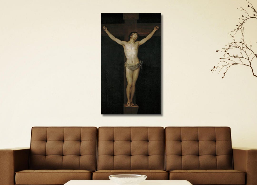 Christ Crucified (1780) by Francisco Goya Poster Print Religious Room ...