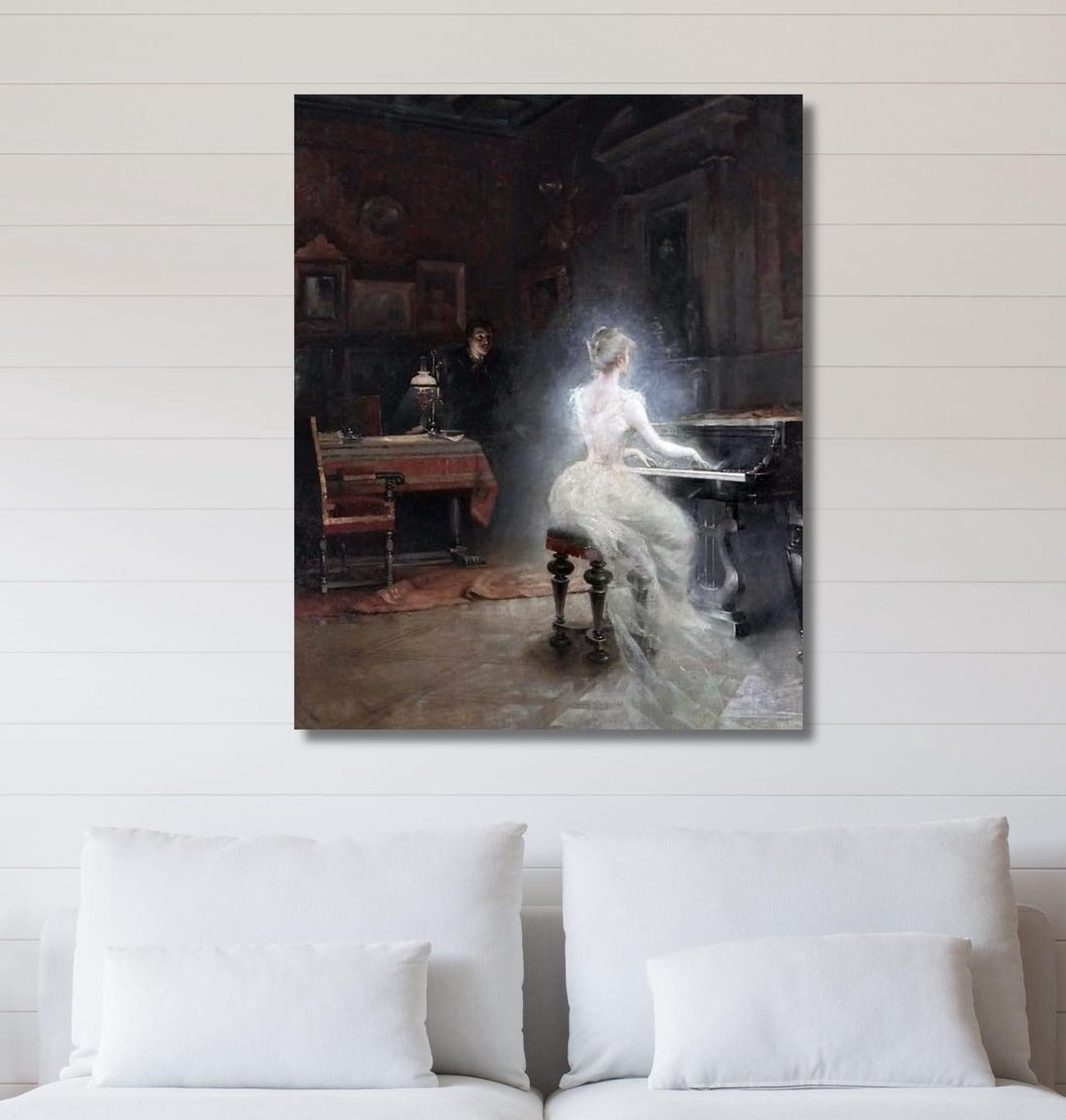 George Roux Painting,george Roux Spirit Canvas,roux Spirit Decor,george ...