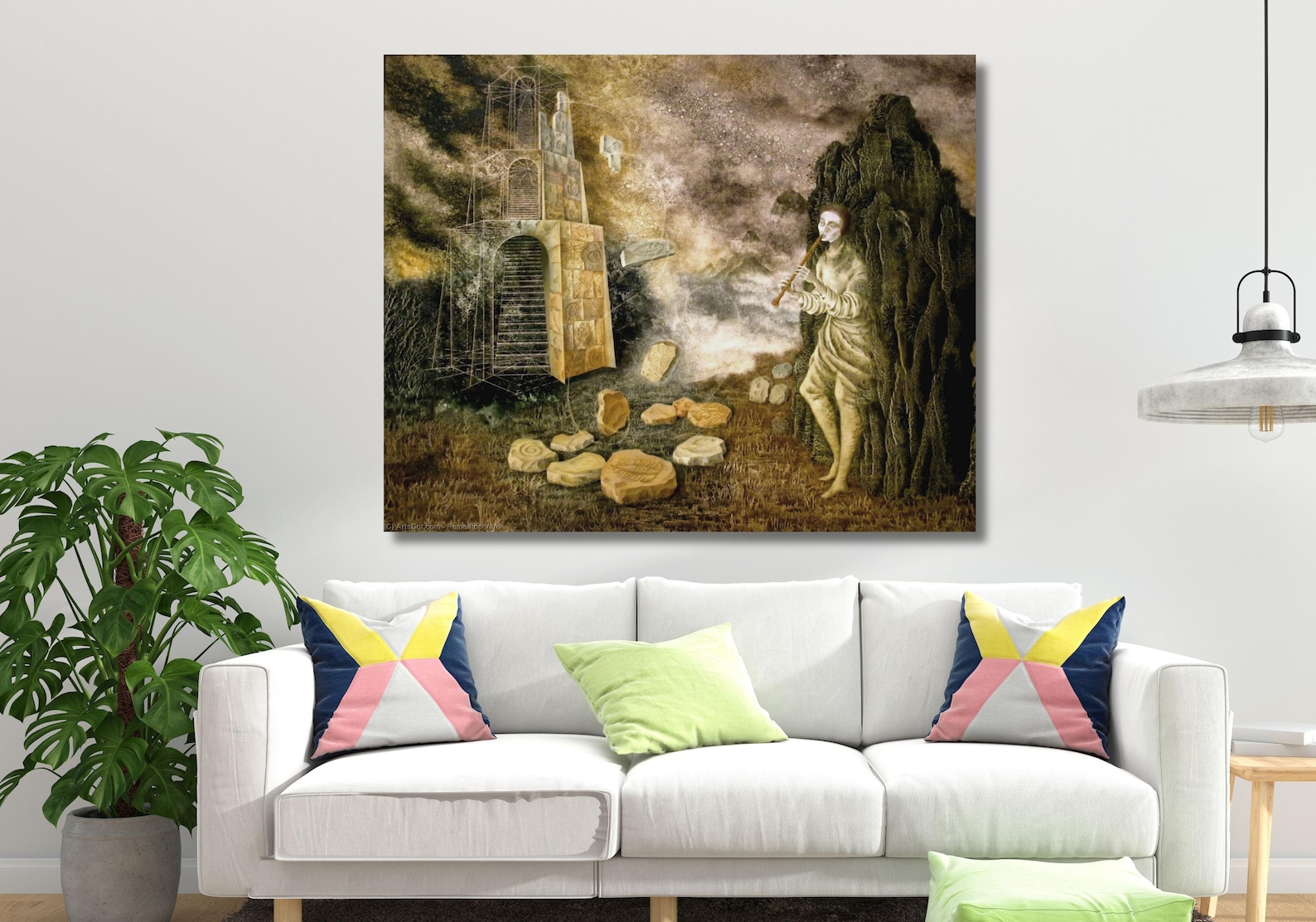 Remedios Varo Canvas,cat Paradise by Remedios Varo Fine Print,varo ...