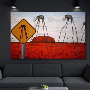 Dali Wall Art,salvador Dali the Elephants 1948 Canvas Wall Art,surreal ...
