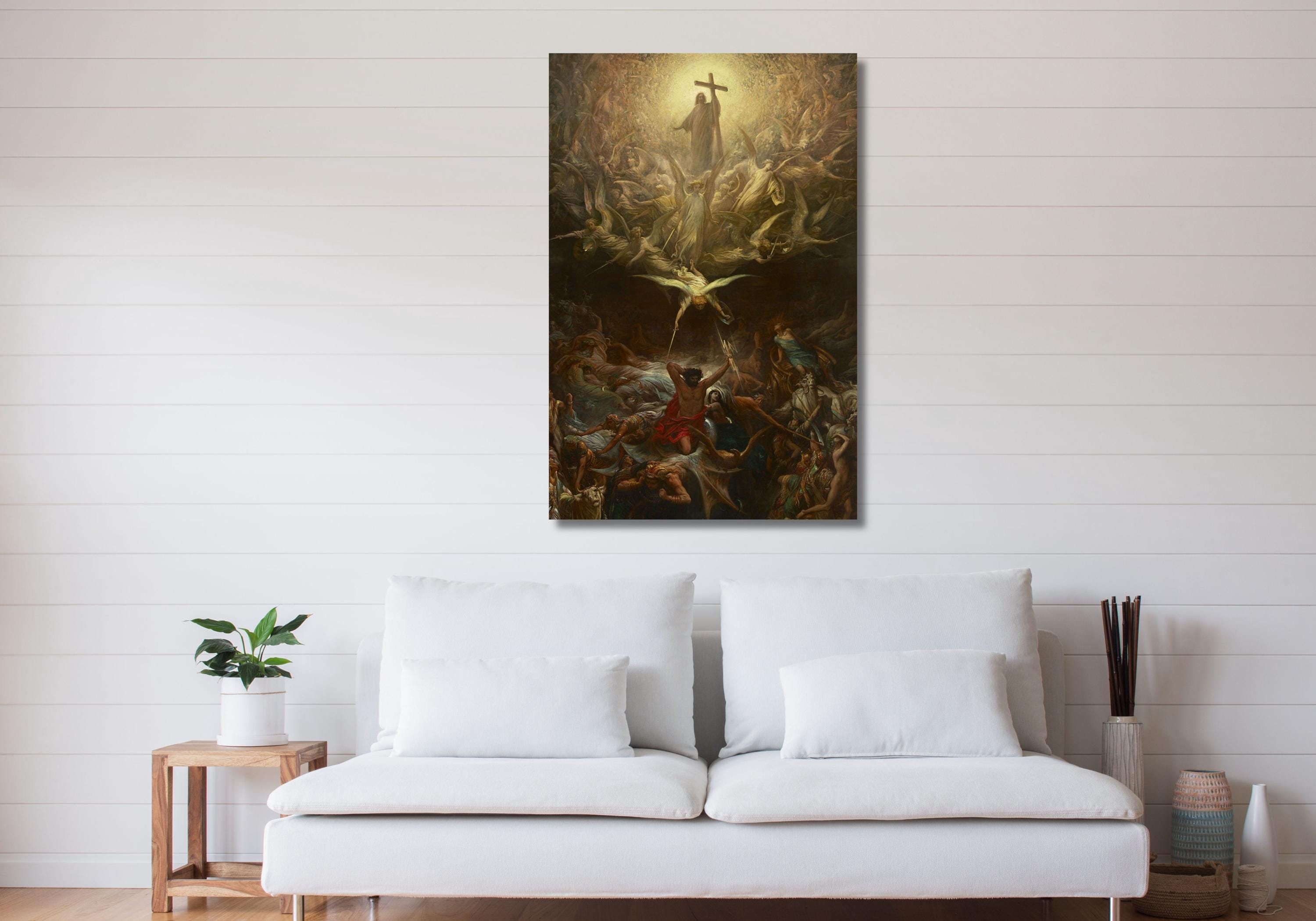 Gustave Dore Poster,gustave Dore the Triumph of Christianity Over ...