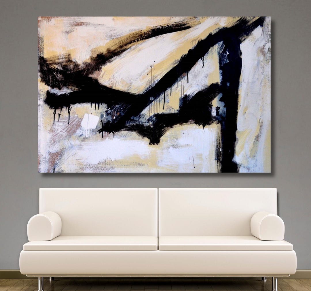 Franz Jozef Kline Canvas,franz Kline Poster Art Print,franz Kline Black ...