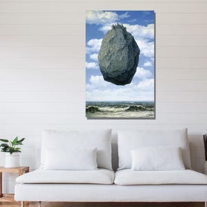 The Castle in the Pyrenees (1959) by Magritte Rene,rené Magritte Poster ...
