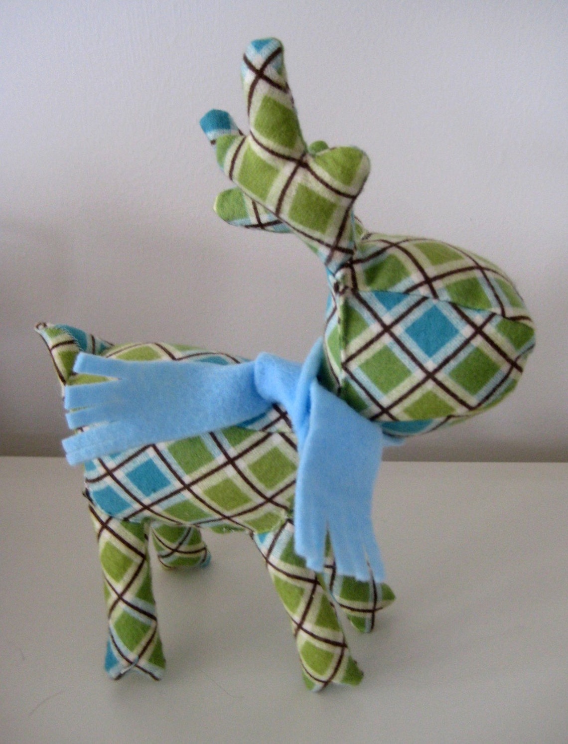 Deer/reindeer PDF Sewing Pattern Christmas Stocking Stuffer - Etsy