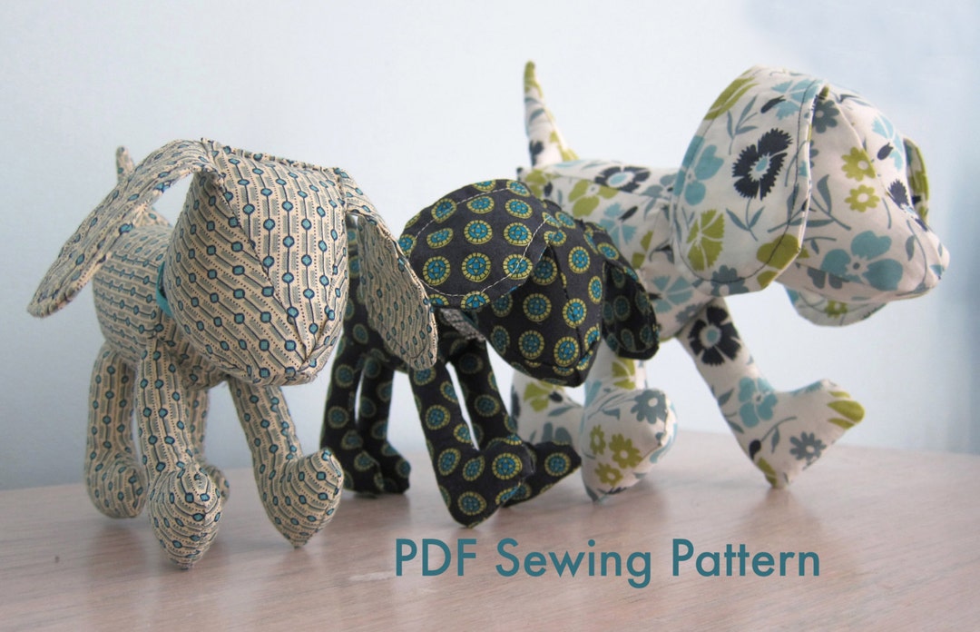 Puppy Dog PDF Sewing Pattern - Etsy