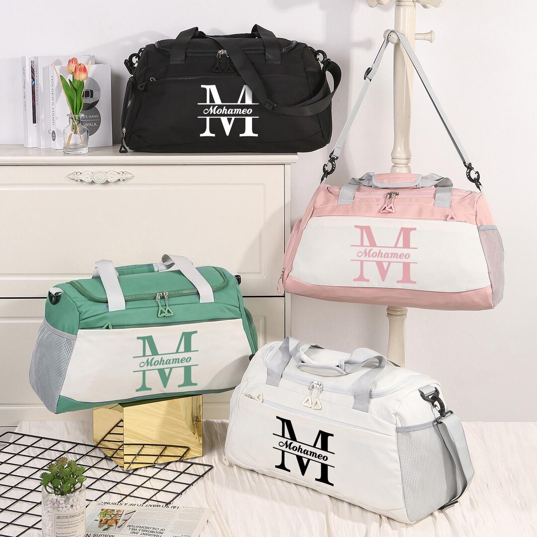 Personalized Name Duffel Bag,overnight Bags,custom Weekender Bag,dance ...