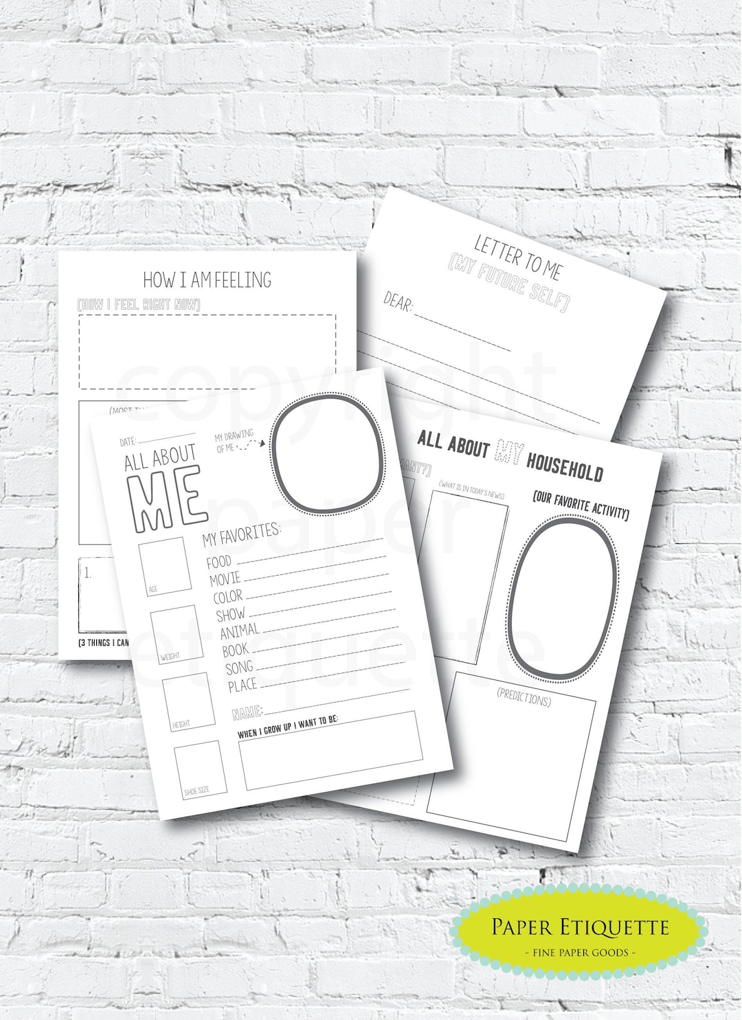Time Capsule Printable,homeschool Time Capsule,2020 Time Capsule Print ...