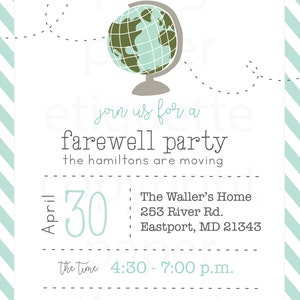 Going Away Party, Moving Party Invitation, Beer Packing Party, New ...