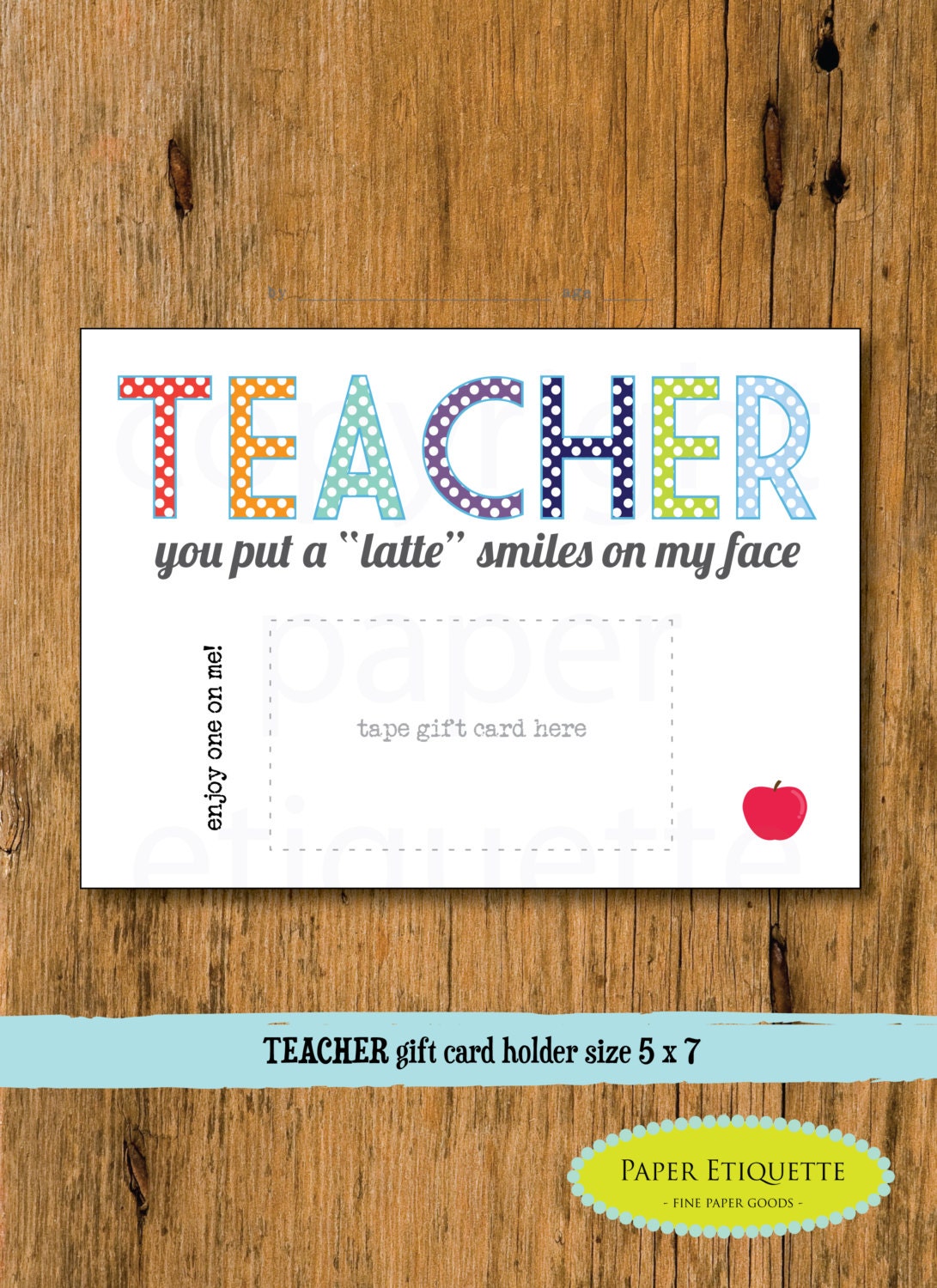 All About My Teacher Printable Teacher Appreciation Week End | Etsy