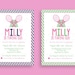 Tennis Invitation - Pink Preppy Tennis Birthday Party Invite, Summer ...