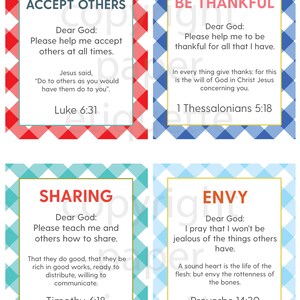 Children's Prayer Cards 40, Christian Prayer Cards, Confirmation Cards ...