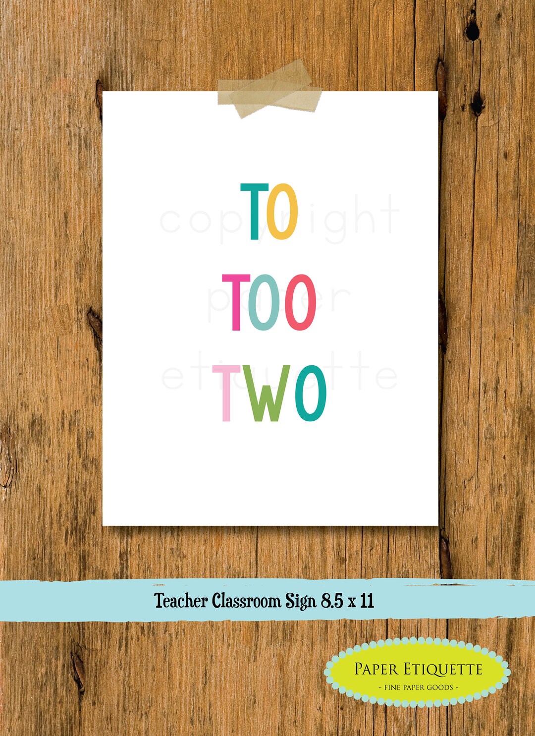Teacher Gift Classroom Sign Teacher Decor Custom Teacher Sign classroom ...