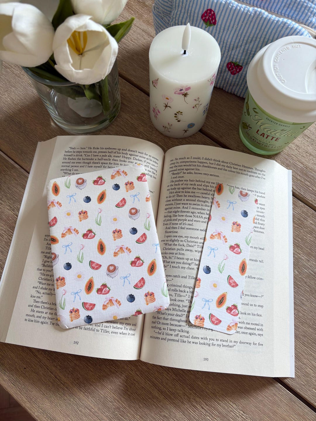 Brunch Kindle Insert/ Bookmarks (matching) / Spring Insert / Kindle ...