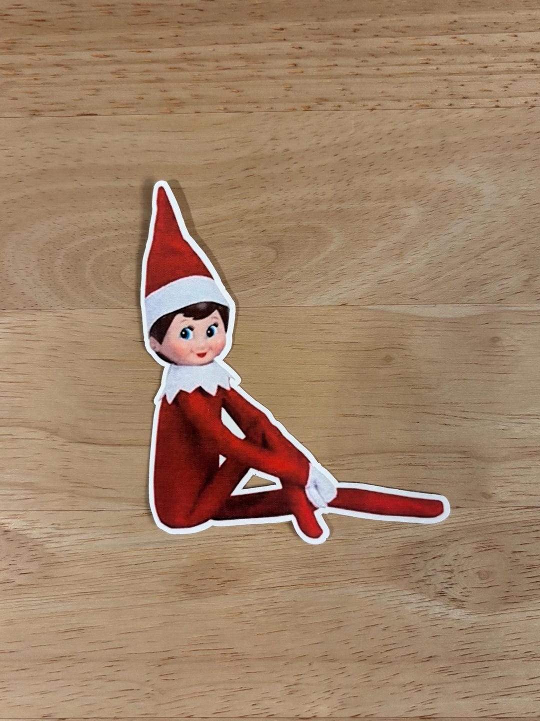 Elf on the Shelf Sticker, Kids Christmas Tradition, Stocking Stuffer ...
