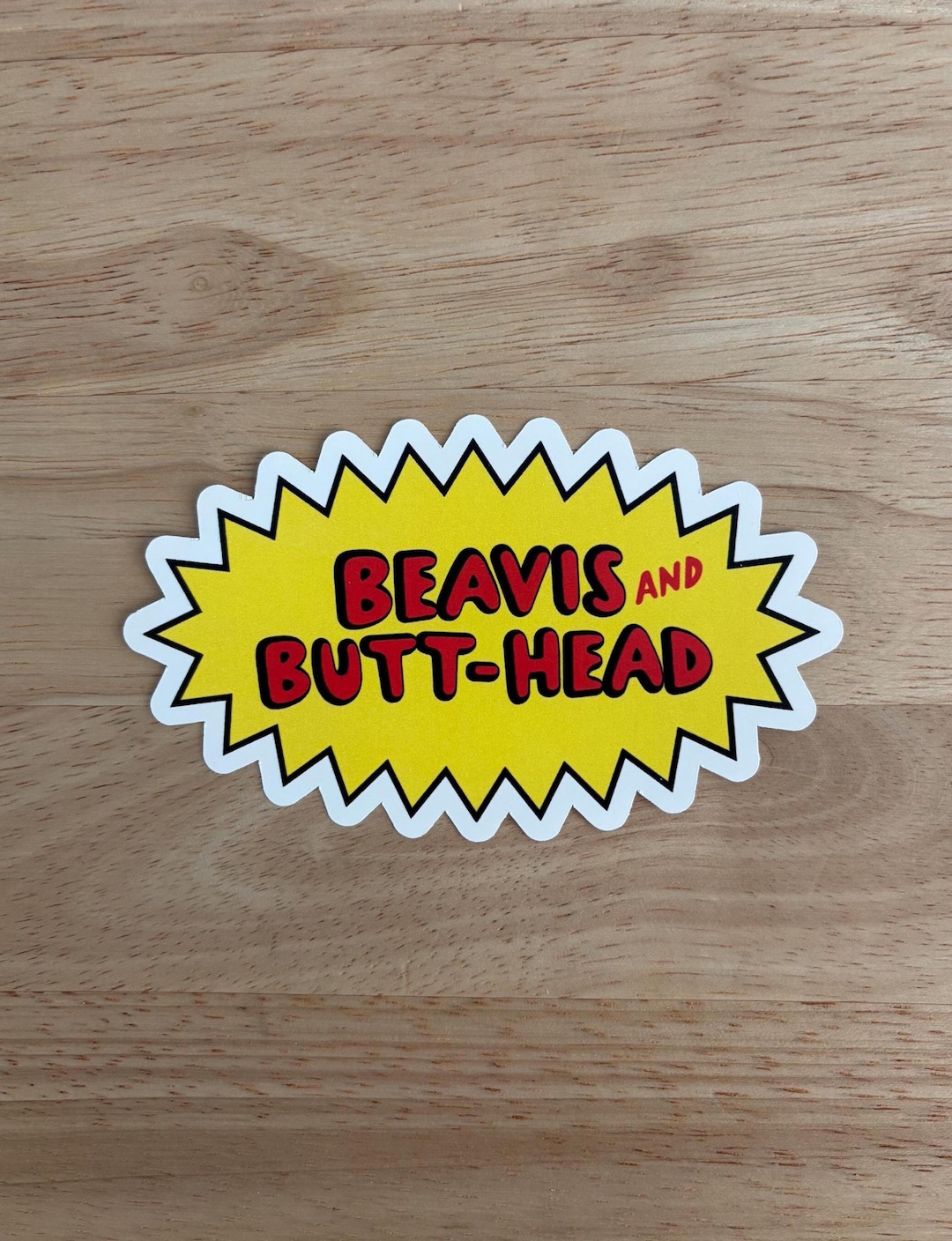 Beavis and Butthead Logo Sticker, 90's TV, MTV, Waterproof - Etsy Canada