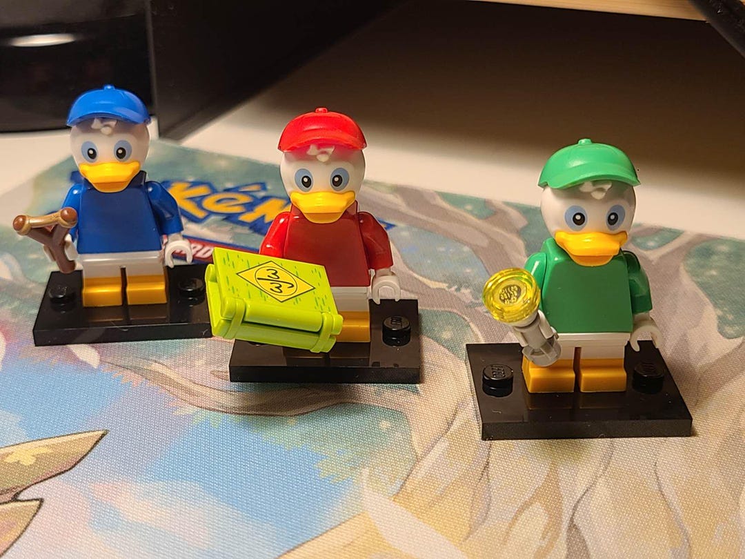 Lego Minifigures Dewey, Huey, & Louie 3 in a Set for Sell Building Toy ...