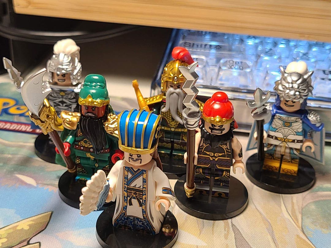 Romance of the Three Kingdoms DIY Shu Warriors Customized Minifigures ...