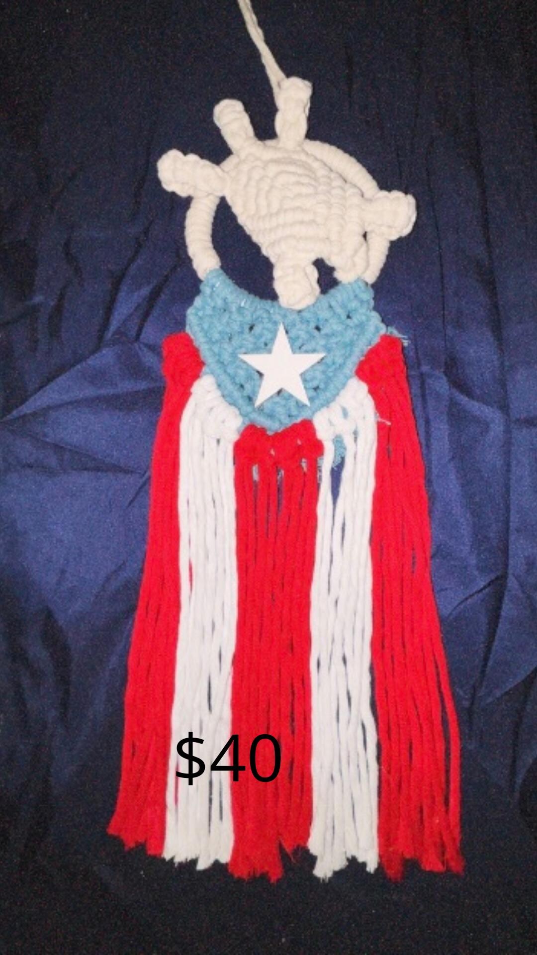 PUERTO RICAN FLAG TURTLE - Etsy