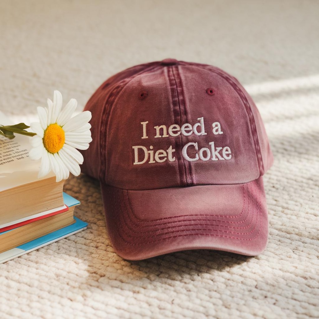 Embroidered I NEED A DIET COKE Baseball Hat Cap - Etsy