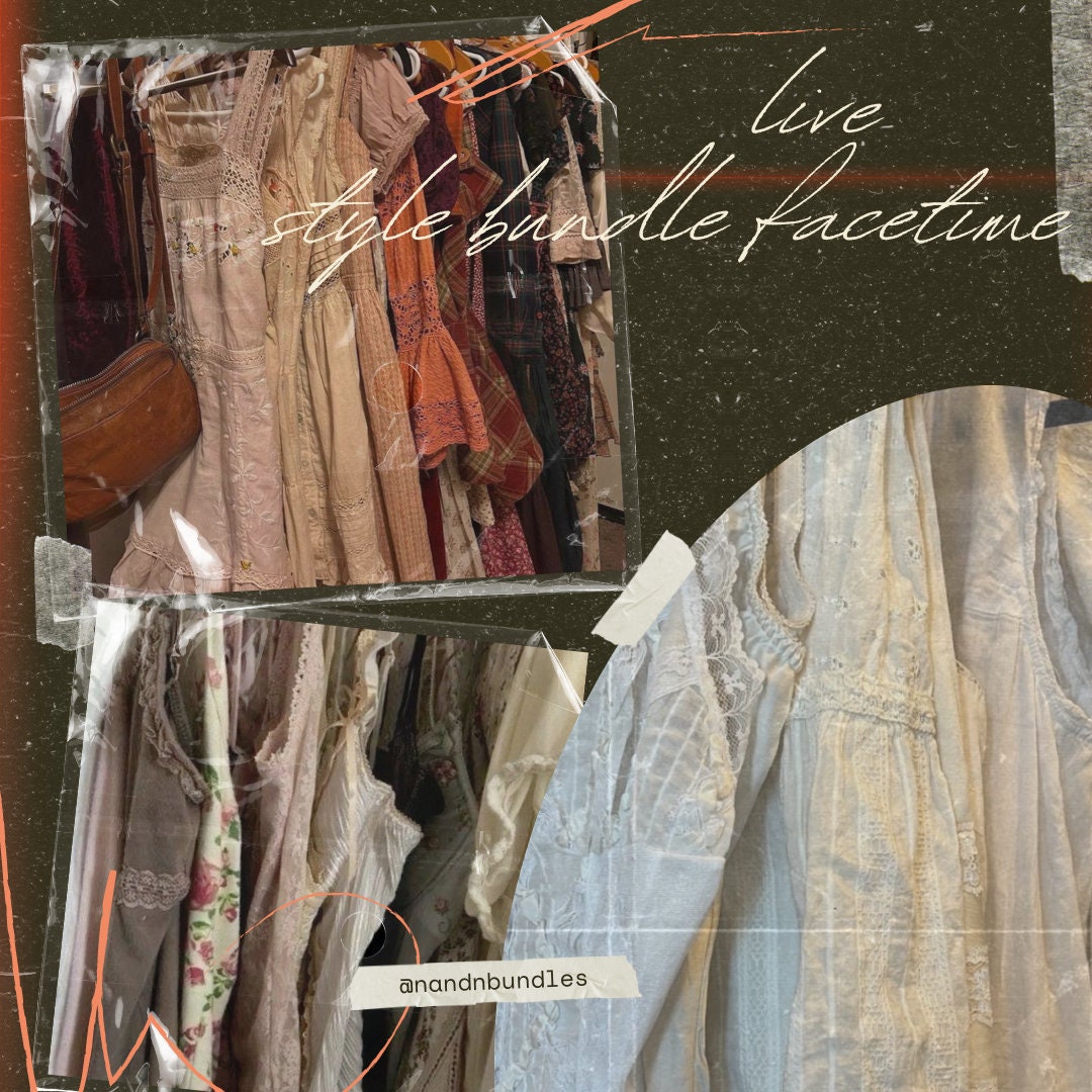 Handpicked Vintage Personalized Style Bundle Video Session - Etsy