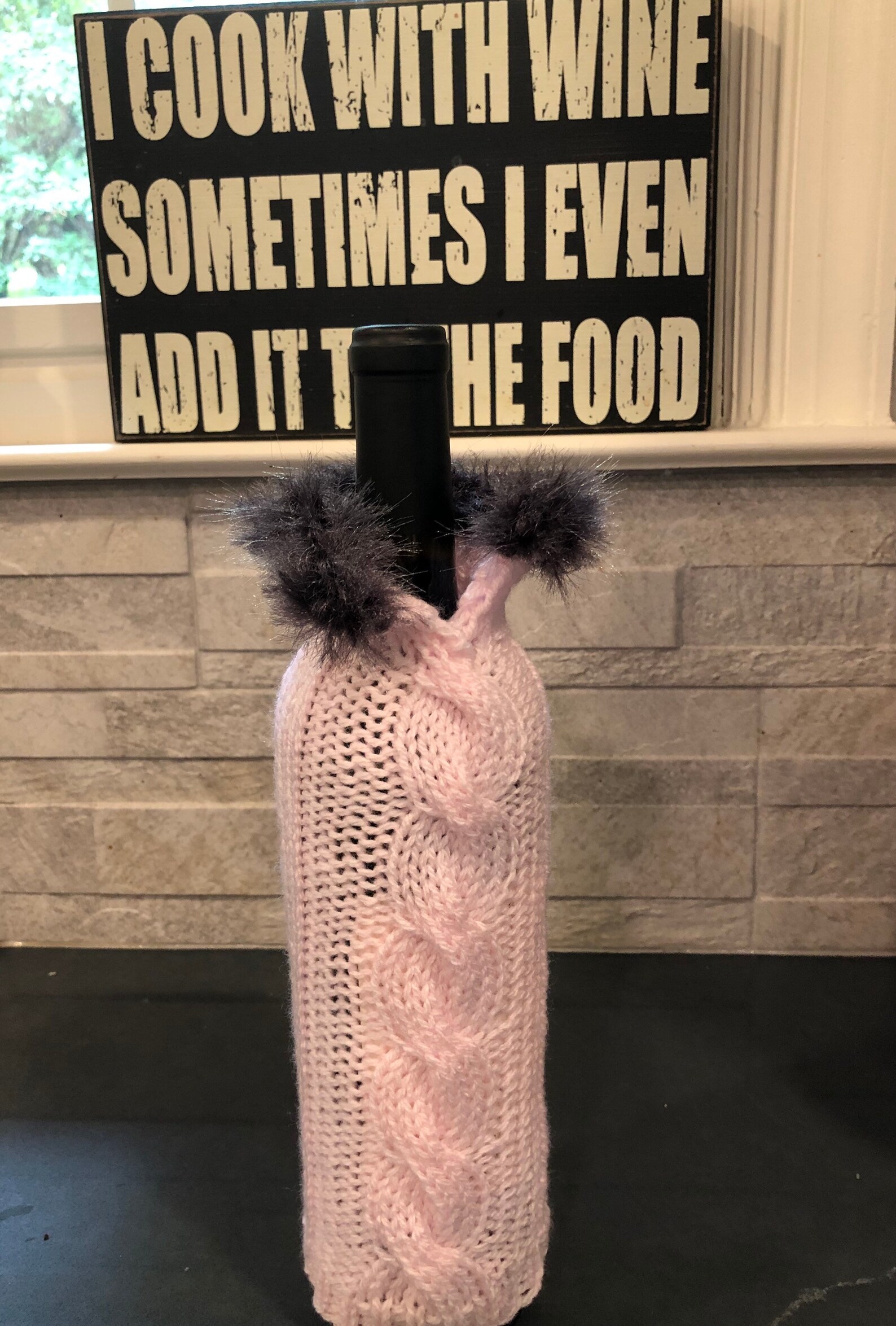 Glamour Wine Bottle Sweater (pick Your Color) - Etsy