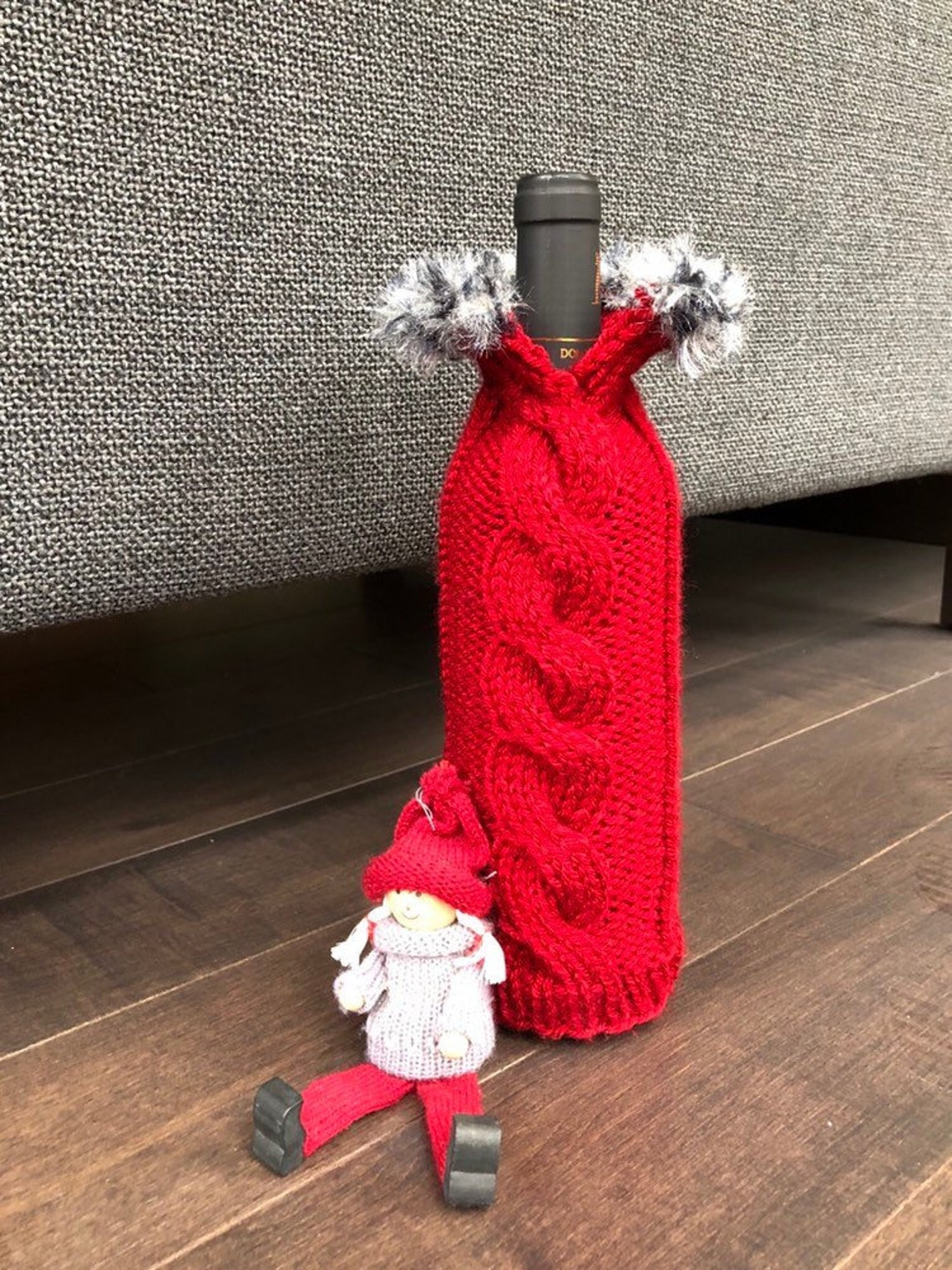 Glamour Wine Bottle Sweater (pick Your Color) - Etsy