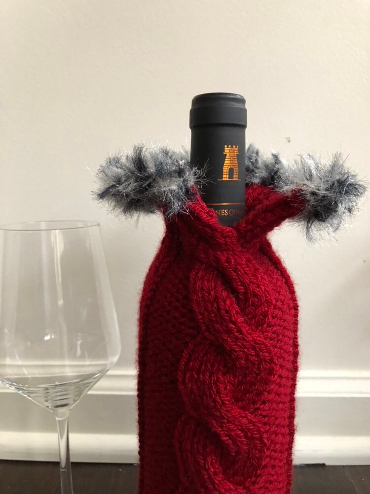 Glamour Wine Bottle Sweater (pick Your Color) - Etsy