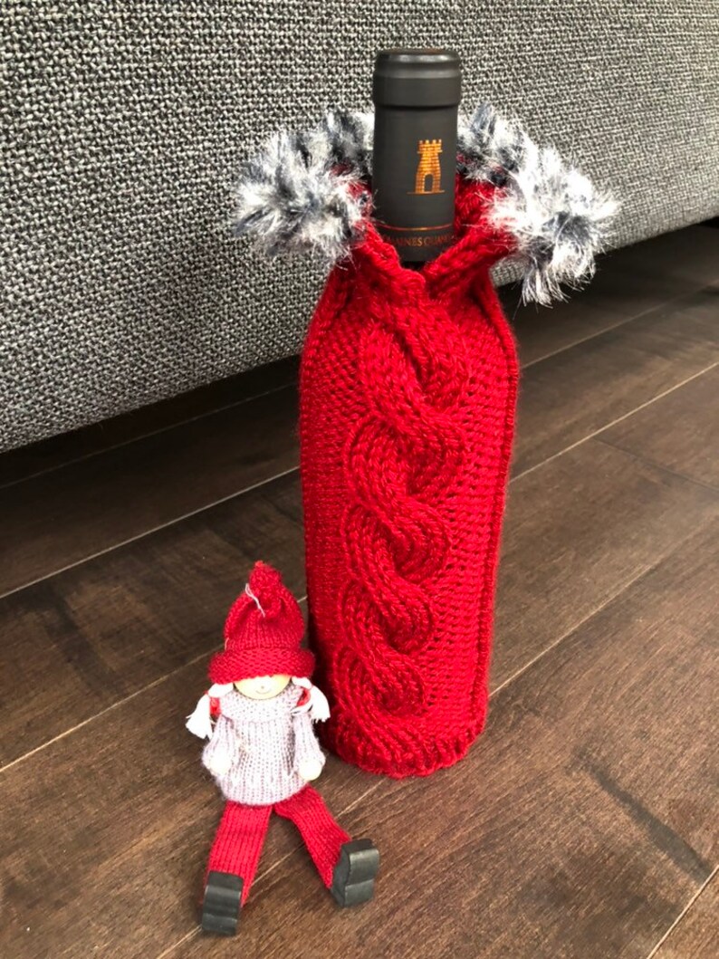 Glamour Wine Bottle Sweater pick your color | Etsy