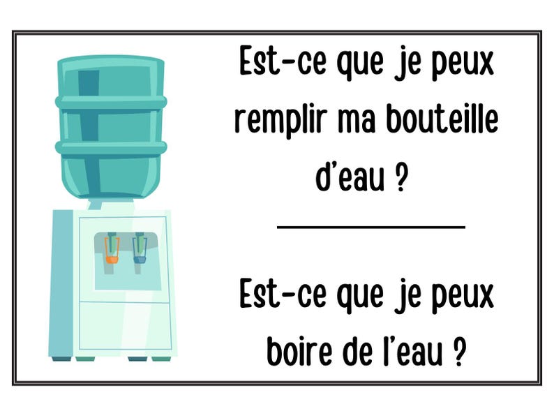 French Classroom Phrases Posters: Student Reminders (digital Download ...