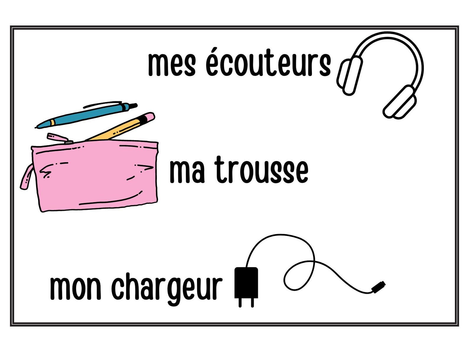 French Classroom Phrases Printable / Helpful Reminder Phrases for ...