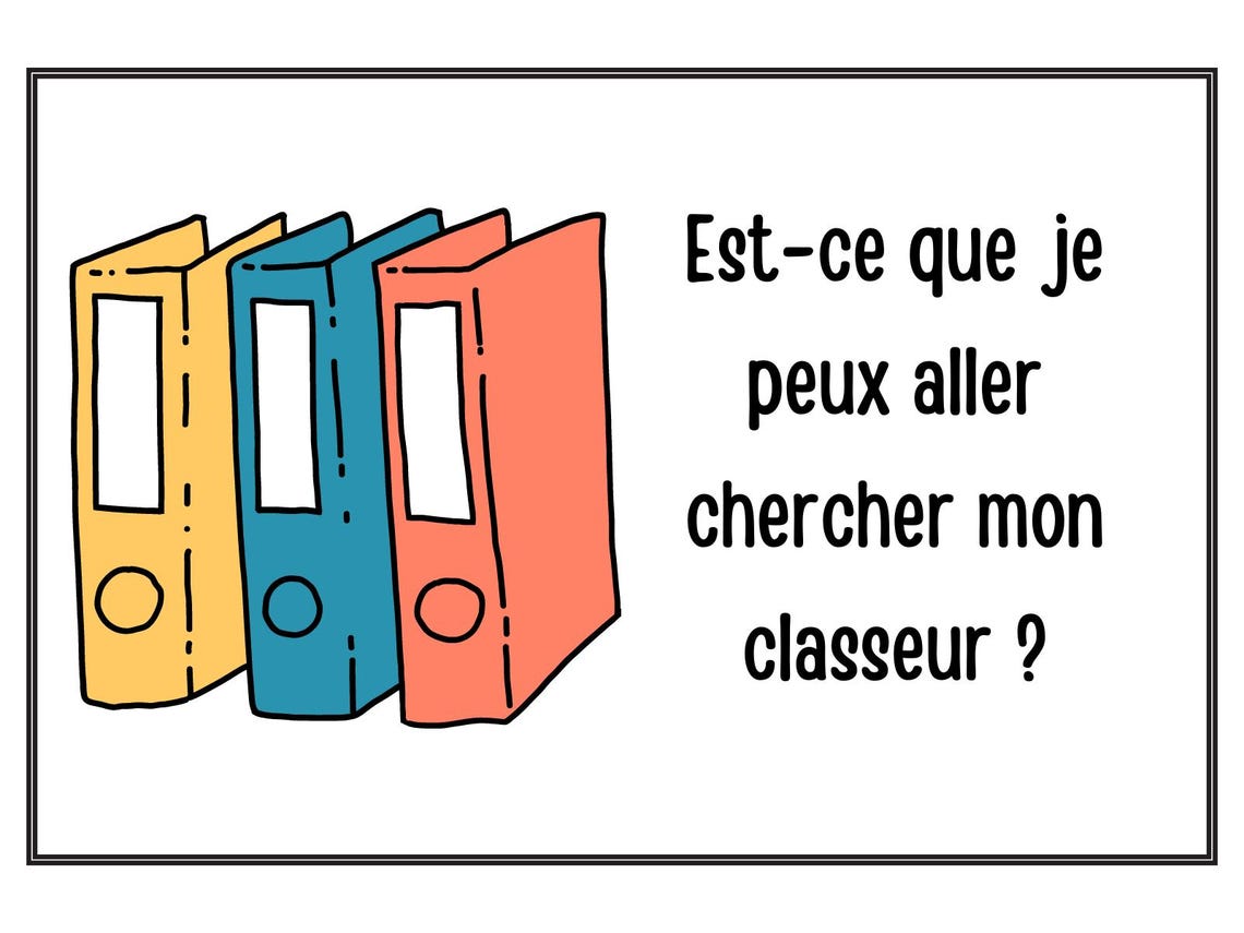 French Classroom Phrases Printable / Helpful Reminder Phrases for ...