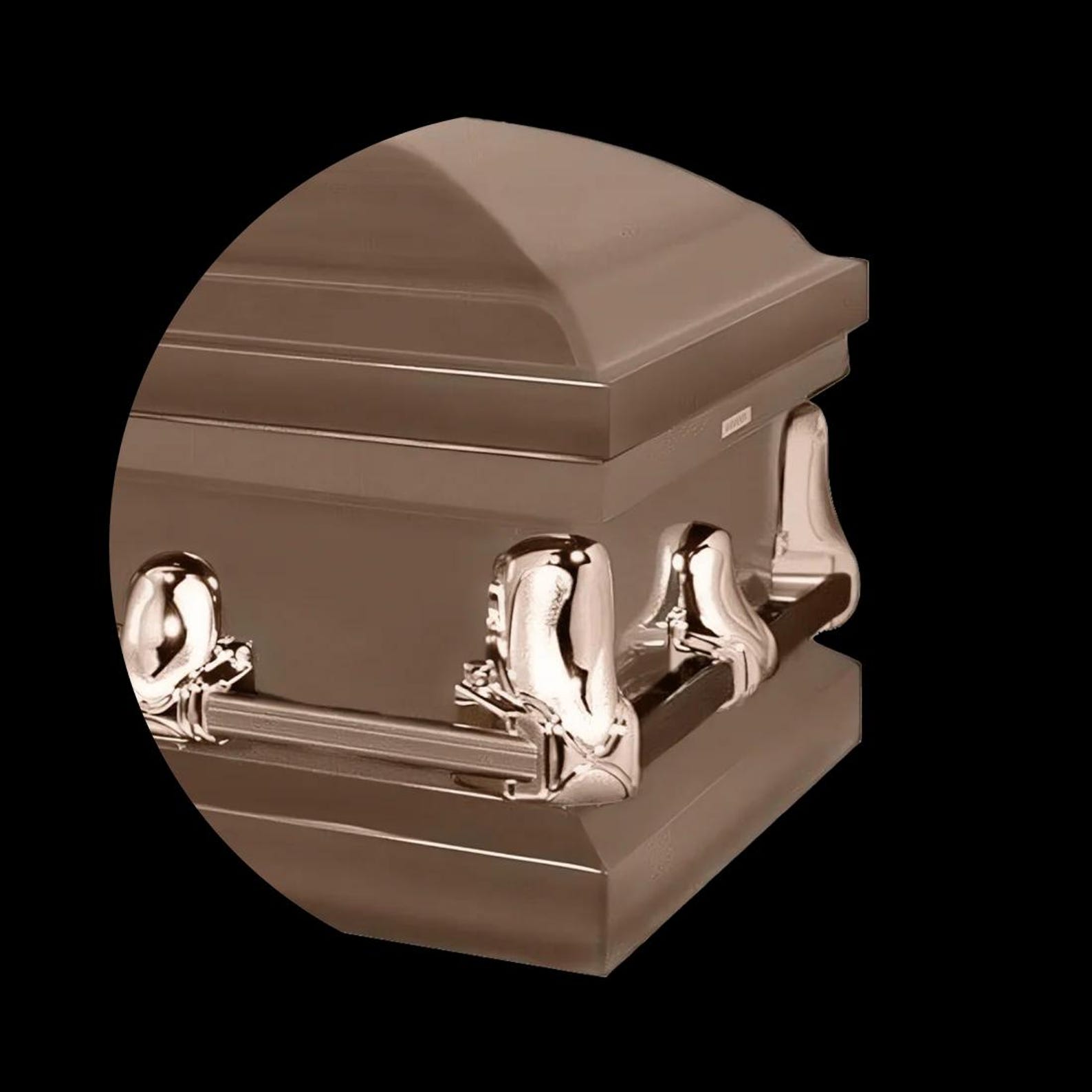 Hunter | Bronze Steel Casket With Camouflage Interior - Etsy