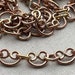 Pretzel Chain, Scroll Brass Chain, Pretzel Brass Chain, 8x6mm Chain ...